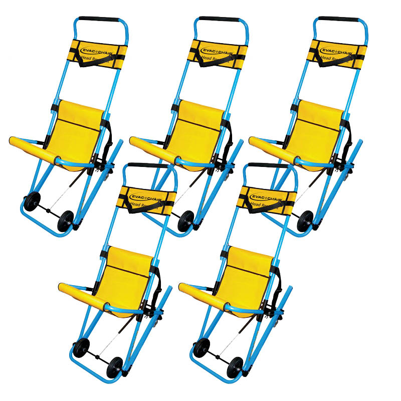Evac+Chair 300H MK5 Evac Chairs x5 - EvacuationChairs.co.uk